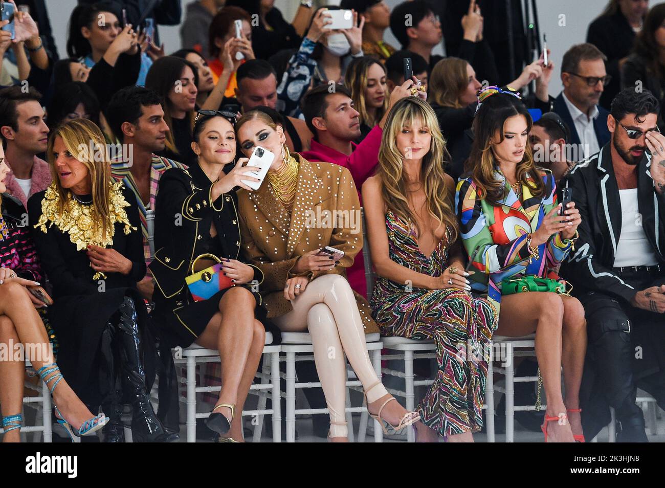 Anna dello Russo , Francesca Michielin , Chiara Ferragni , Heidi Klum ...