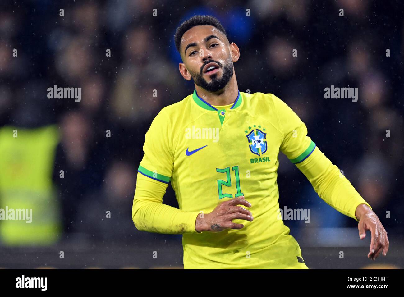 LE HAVRE - Matheus Cunha of Brasil during the International Friendly ...