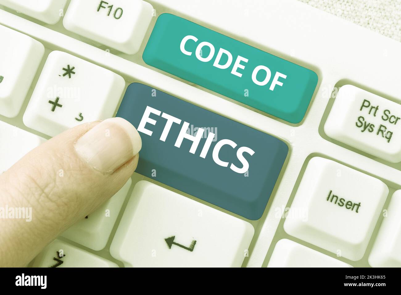 Text showing inspiration Code Of Ethics. Business showcase Moral Rules ...