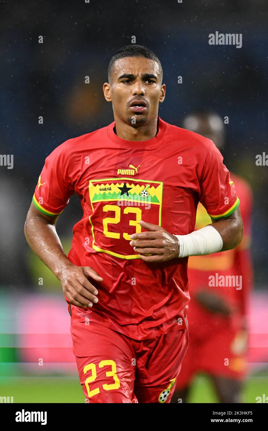 LE HAVRE - Alexander Kwabena Baidoo Djiku of Ghana during the ...