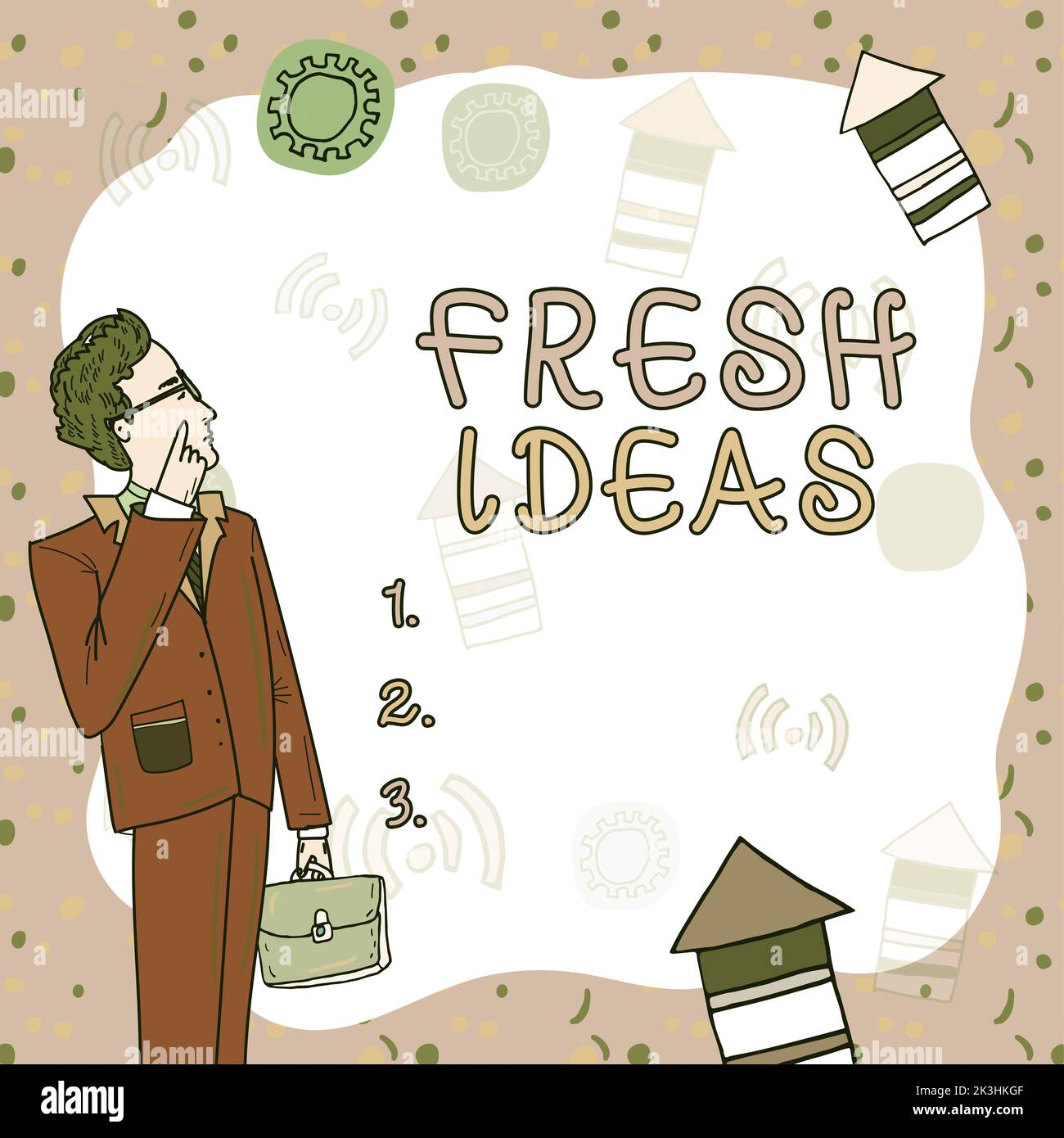 Writing displaying text Fresh Ideas. Word for thought or suggestion as ... Writing displaying text Fresh Ideas. Word for thought or suggestion as ...