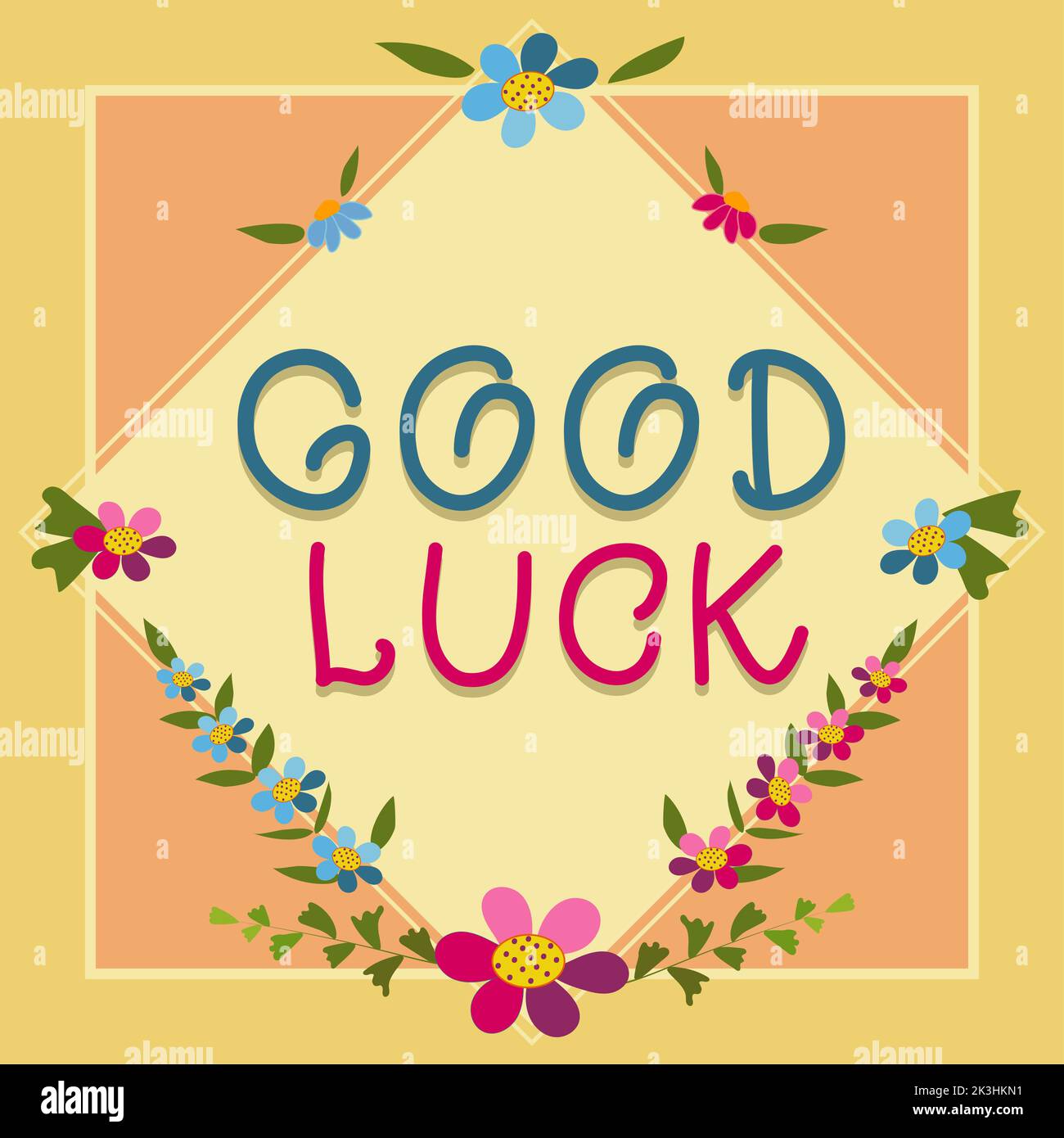 Text showing inspiration Good Luck. Concept meaning A positive fortune ...