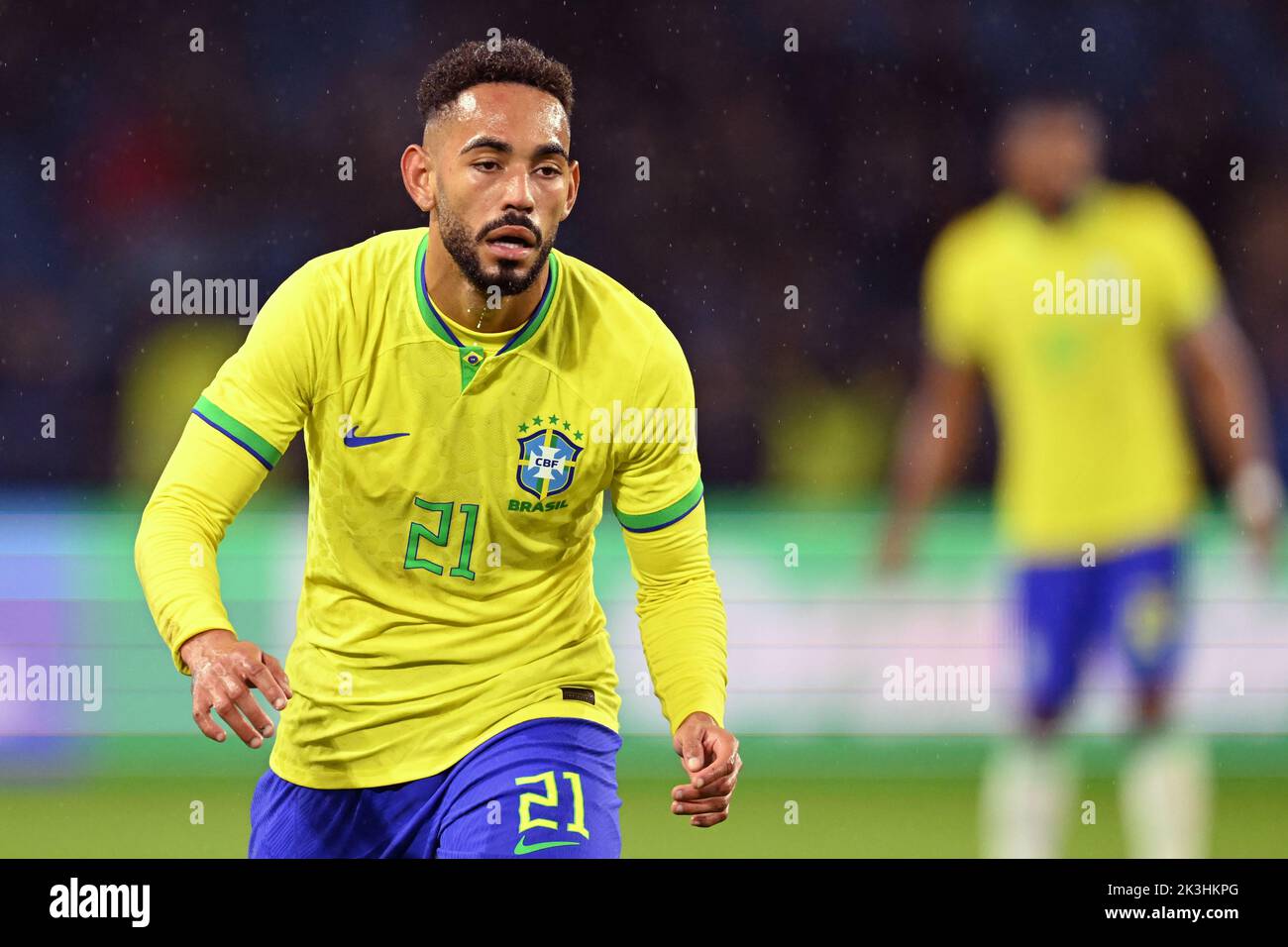 LE HAVRE - Matheus Cunha of Brasil during the International Friendly ...