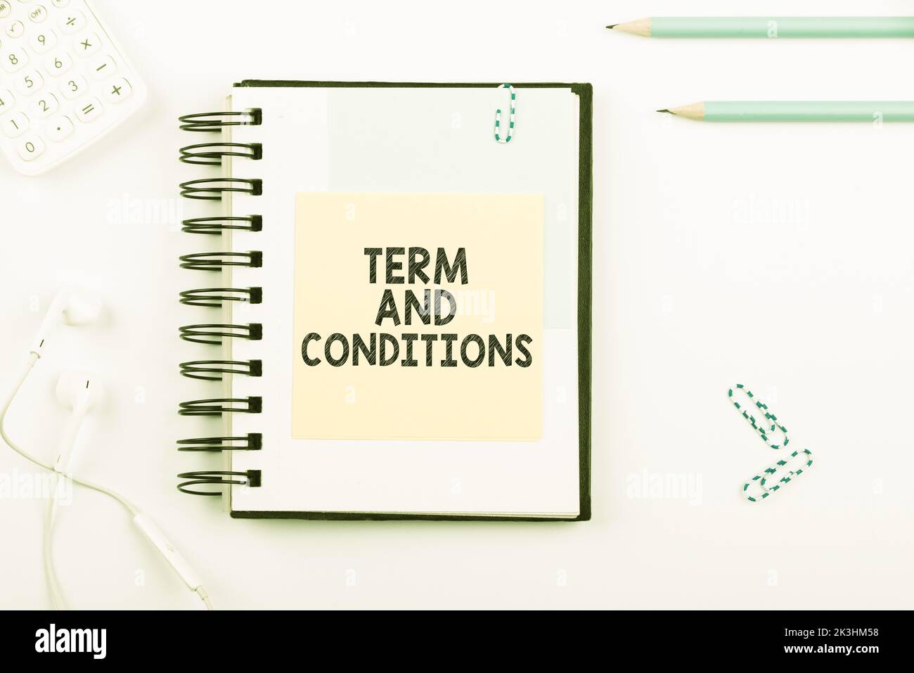 Text showing inspiration Term And Conditions. Business concept Policies ...