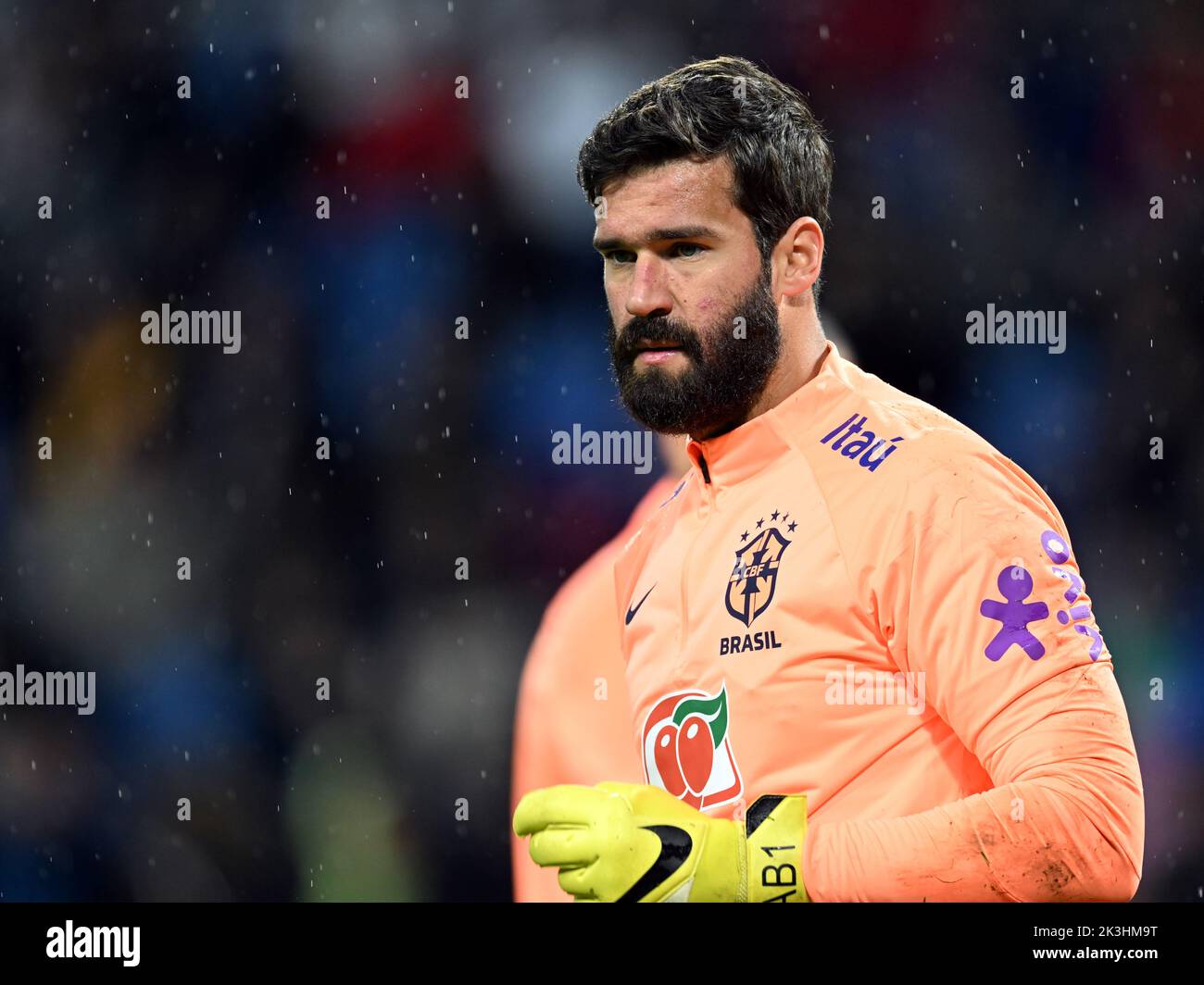 LE HAVRE - Brasil goalkeeper Alisson during the International friendly ...