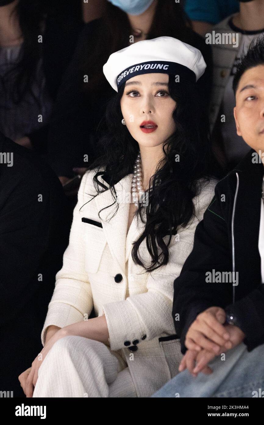 SHANGHAI, CHINA - SEPTEMBER 26, 202 - Actress Fan Bingbing attends the SS 2023 Shanghai Fashion ...