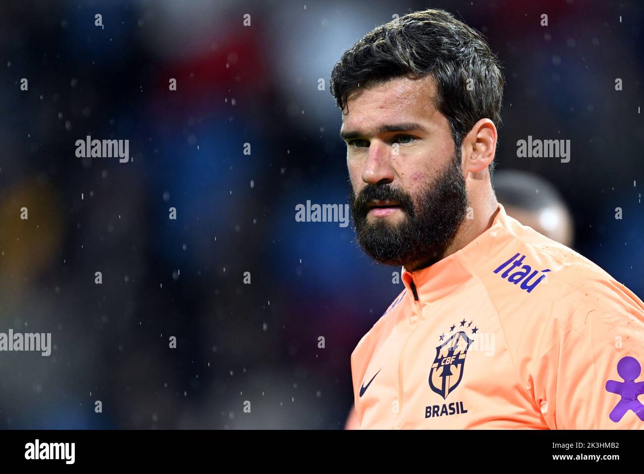 LE HAVRE - Brasil goalkeeper Alisson during the International friendly ...