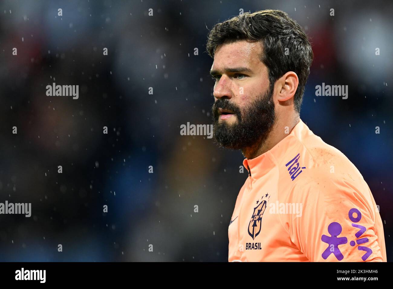 LE HAVRE - Brasil goalkeeper Alisson during the International friendly ...