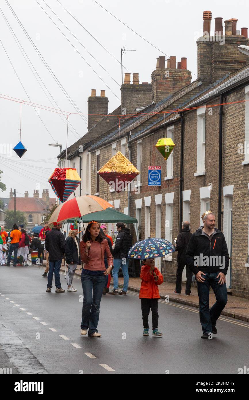 Bad weather at the Qwydir St street party held to celebrate the Queen's ...