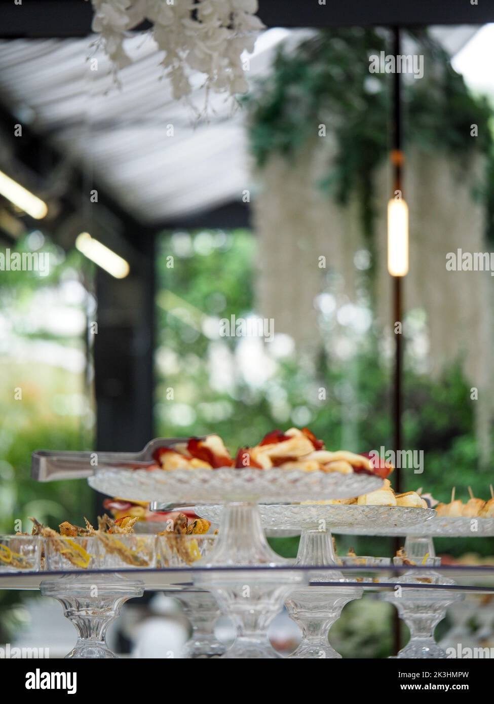 event catering finger food delicatessen variations Stock Photo - Alamy