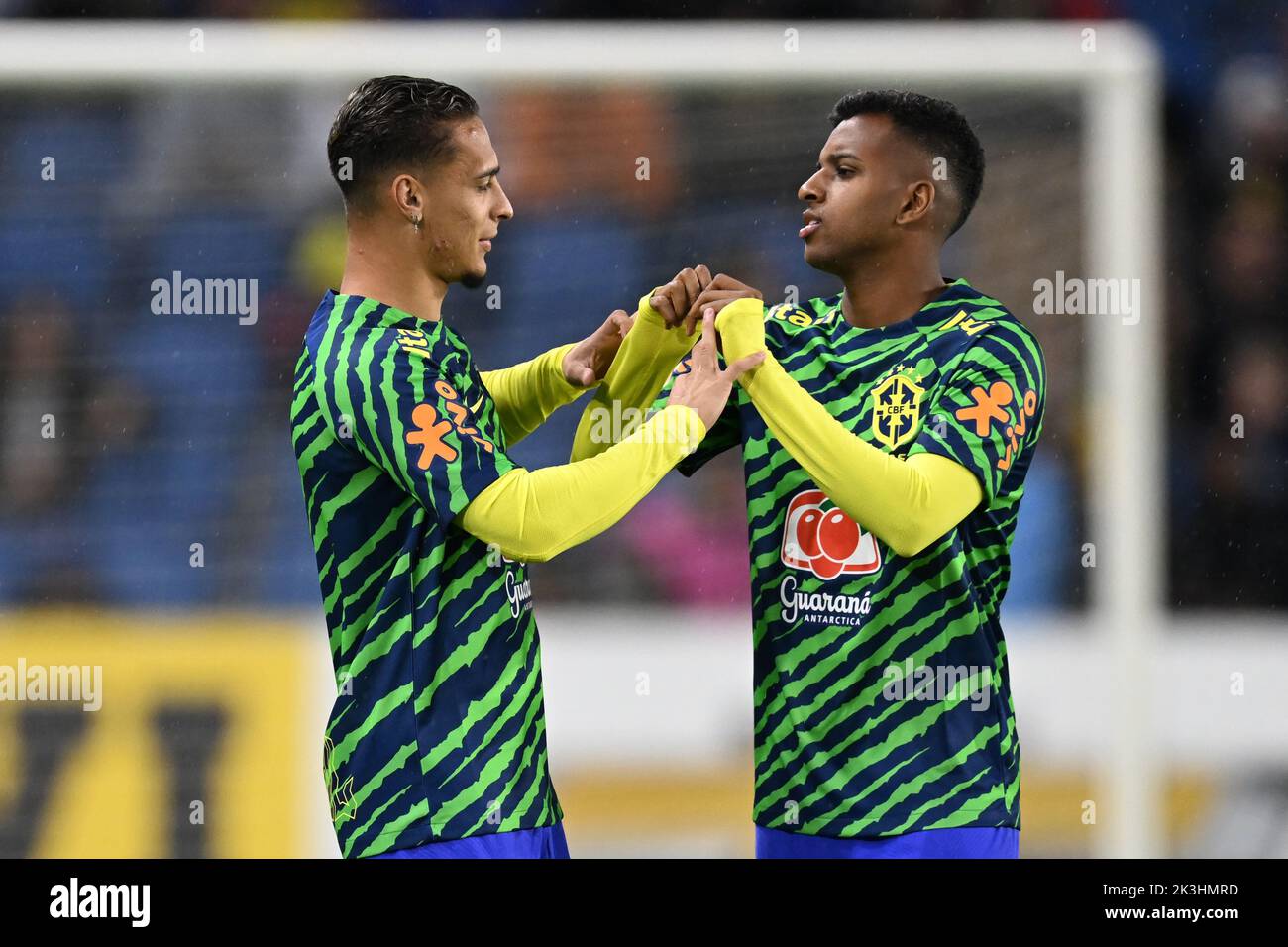 LE HAVRE - (lr) Antony of Brasil, Rodrigo of Brasil during the ...