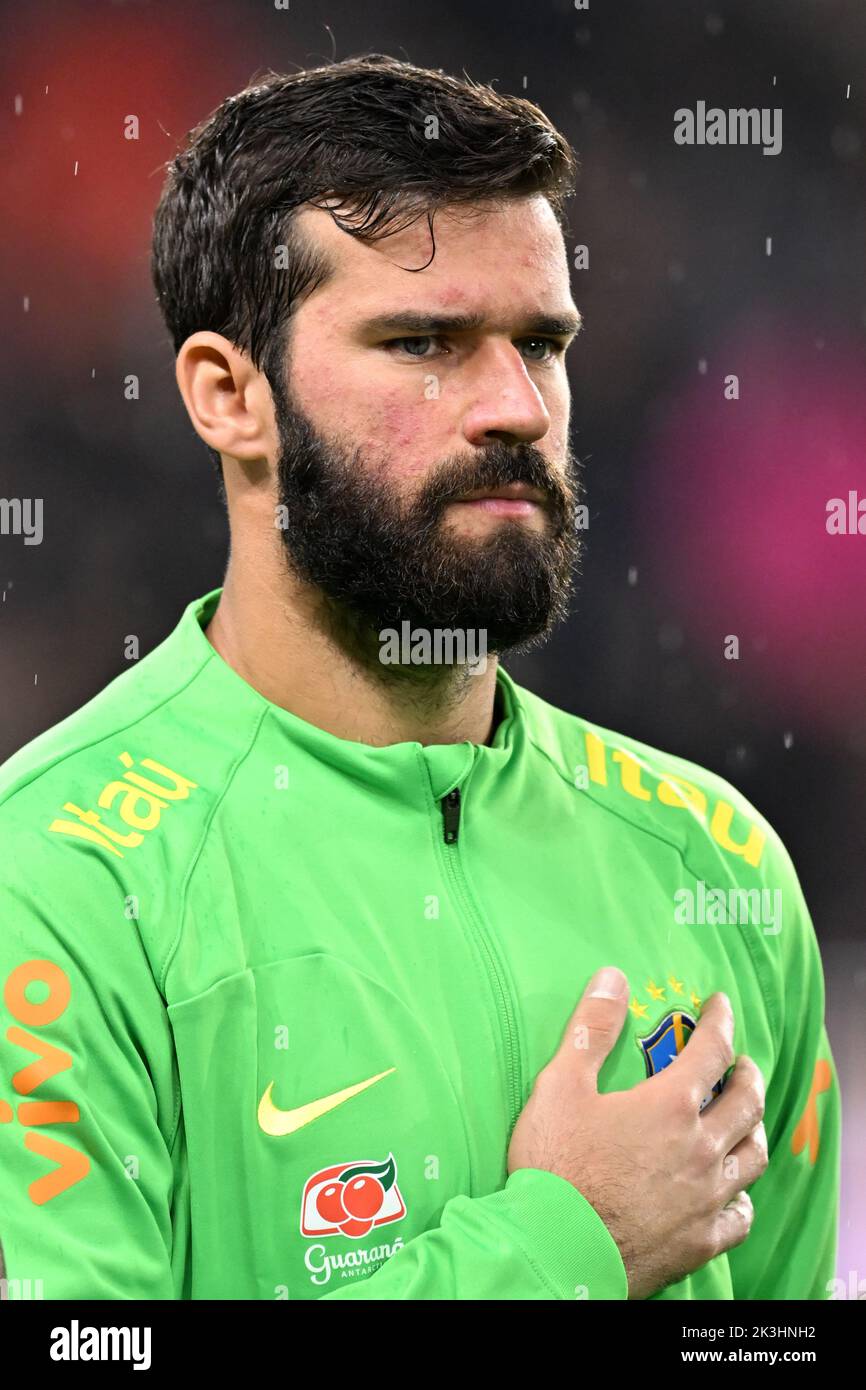 LE HAVRE - Brasil goalkeeper Alisson during the International friendly ...