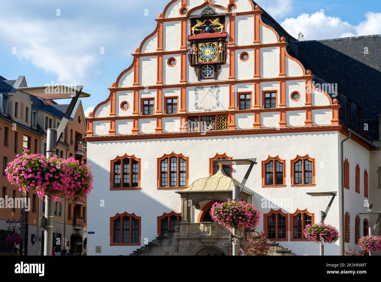 Town Hall of Plauen in the Vogtland Stock Photo - Alamy