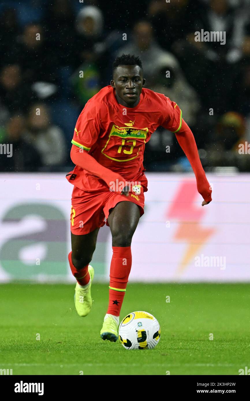 LE HAVRE - Felix Ohene Afena Gyan of Ghana during the International ...