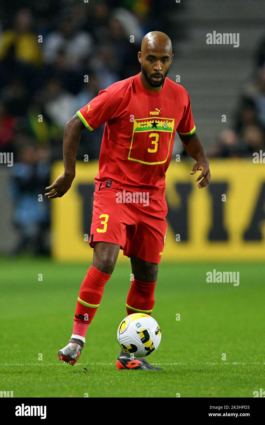 LE HAVRE - Denis Odoi of Ghana during the International Friendly match ...