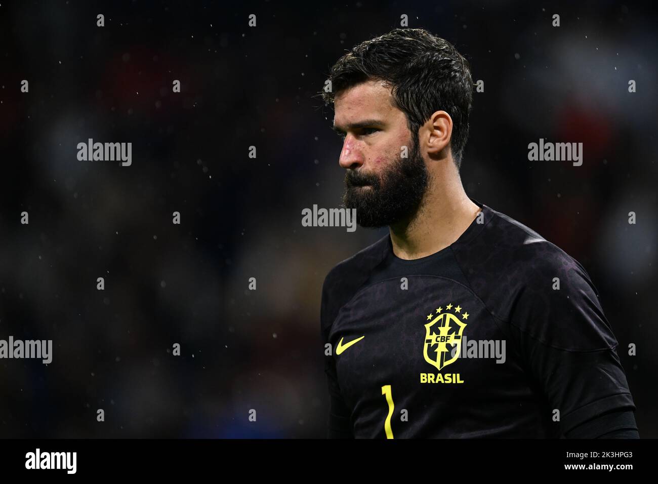 LE HAVRE - Brasil goalkeeper Alisson during the International friendly ...