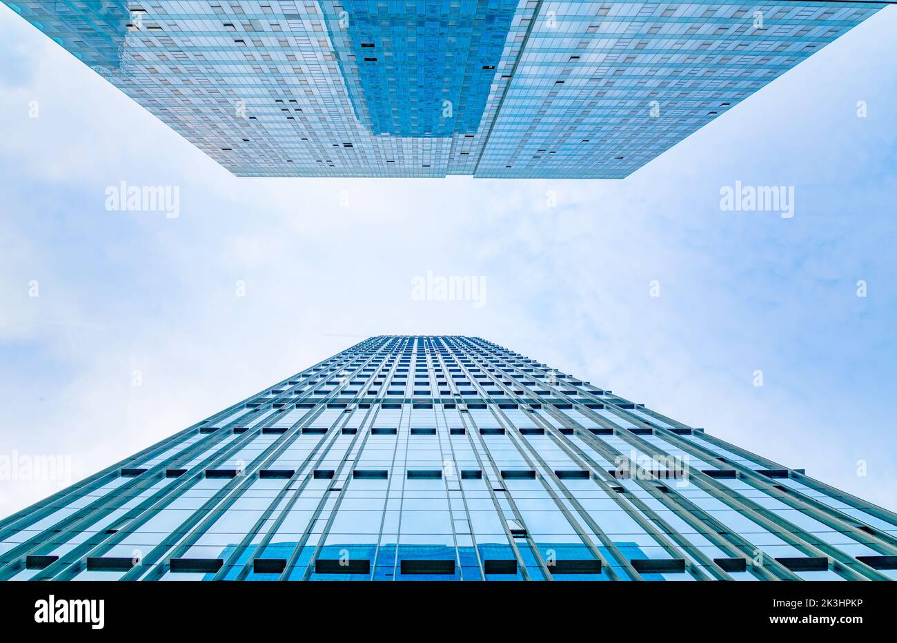 Office buildings in downtown Chengdu, Sichuan Province, China Stock ...