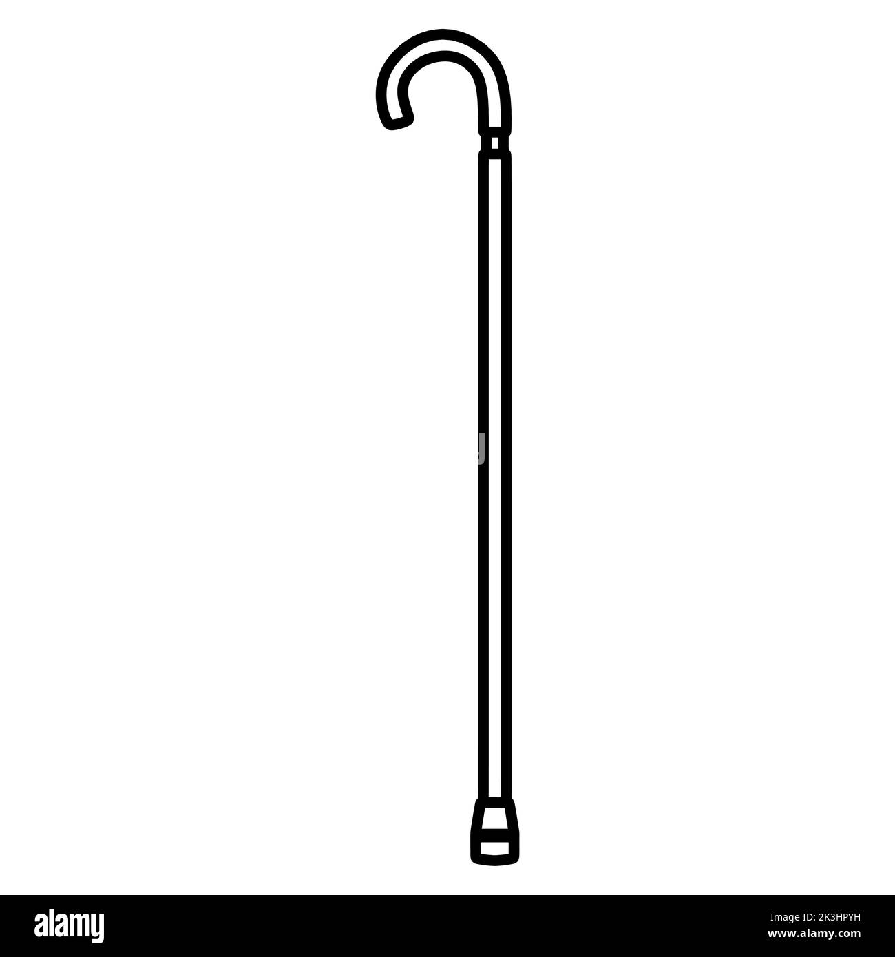 Thin walking stick Cut Out Stock Images & Pictures - Alamy