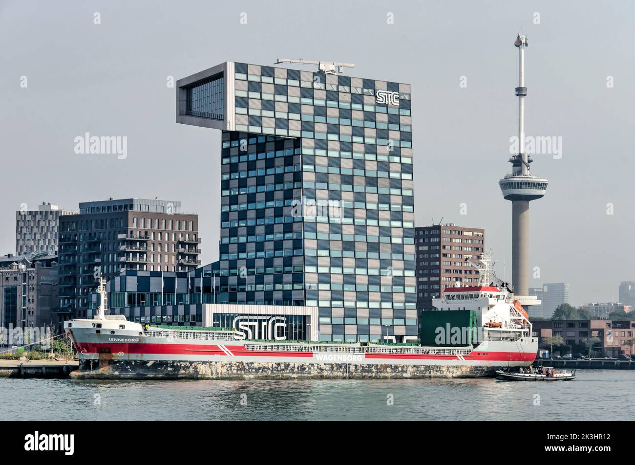 Rotterdam, The Netherlands, Spetember 4, 2022: the sculptural shape of ...