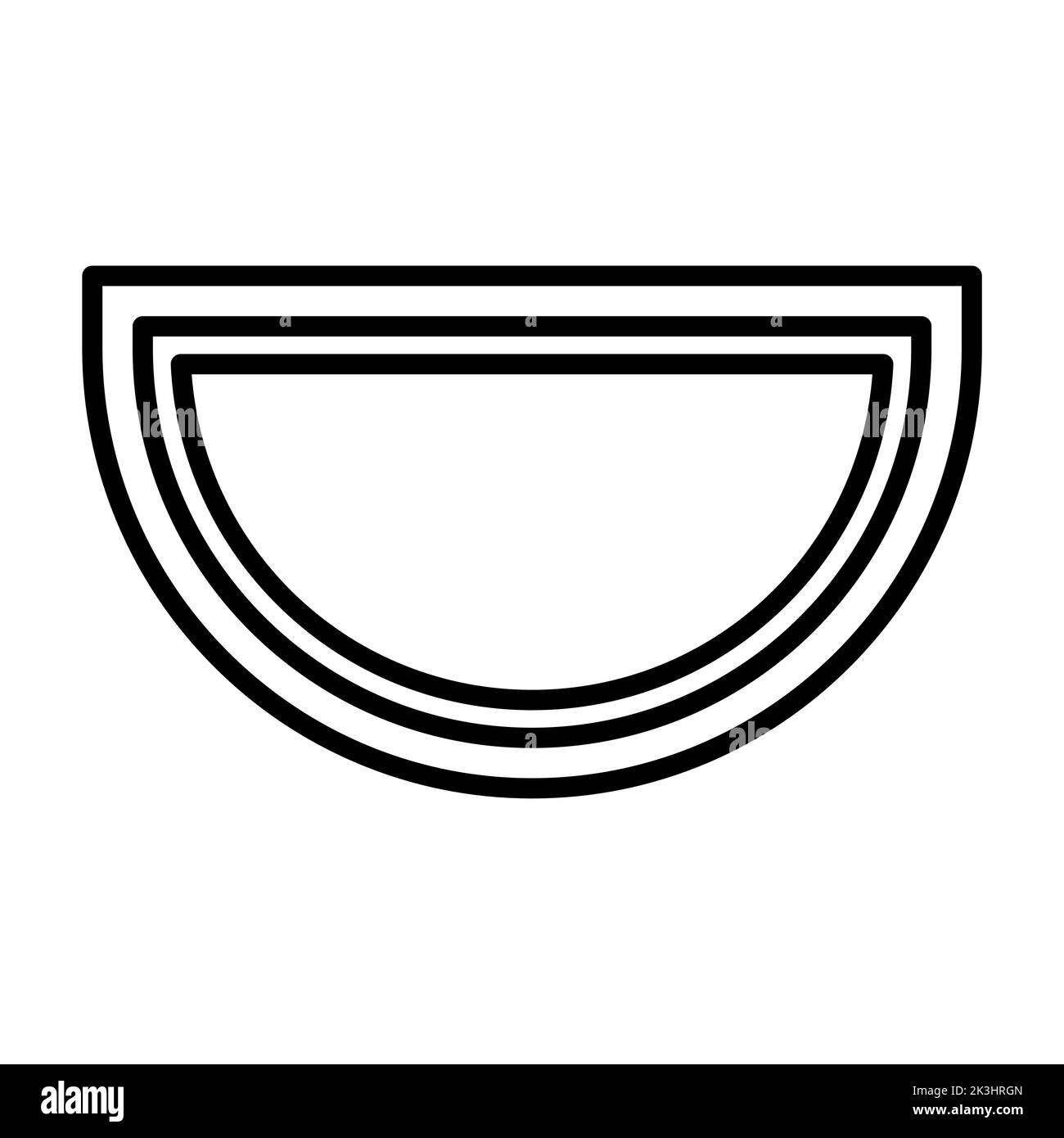 Icon window symbol vector line illustration house design and sign home ...