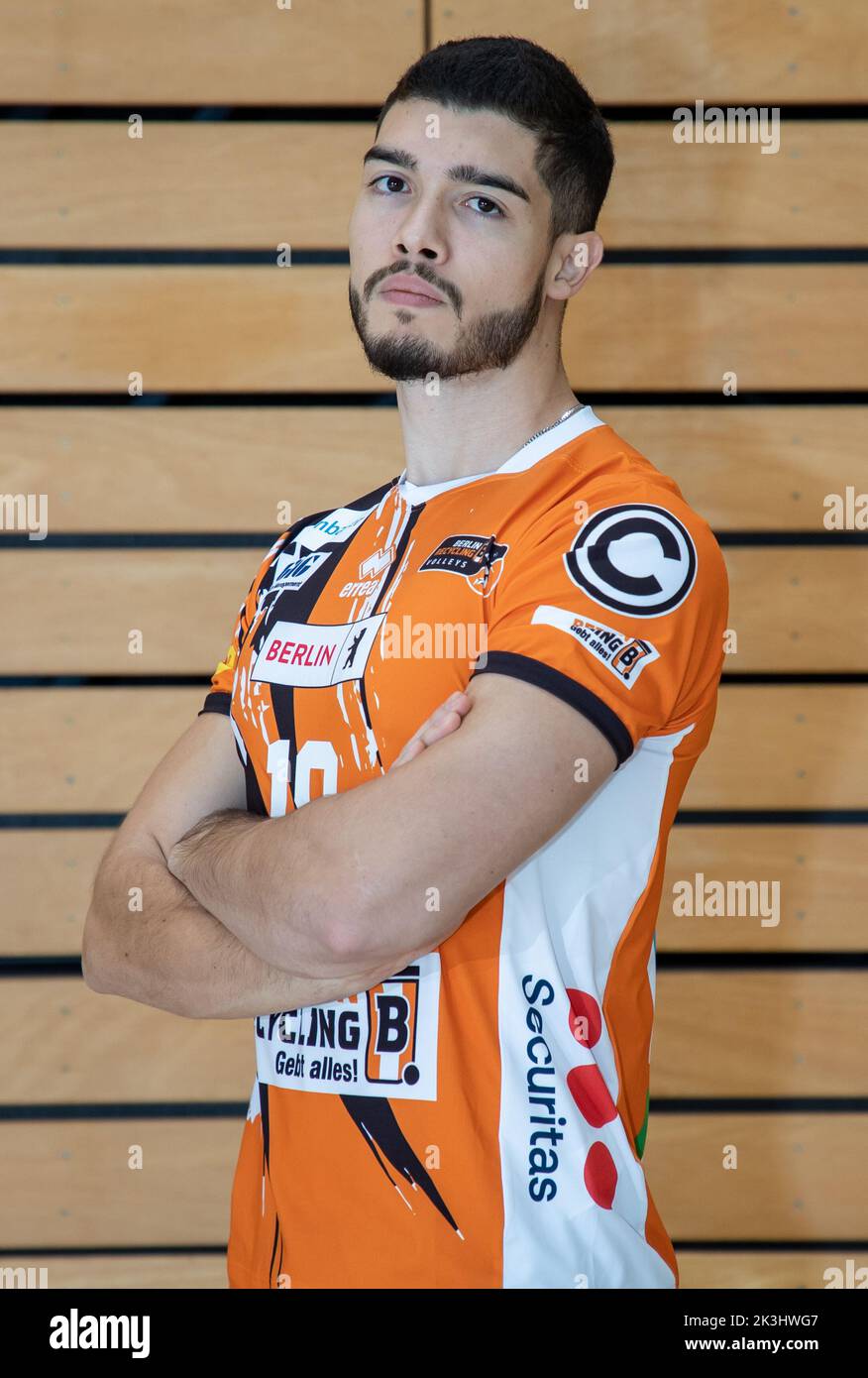 Berlin, Germany. 23rd Sep, 2022. Volleyball: Media-Day Berlin Volleys ...