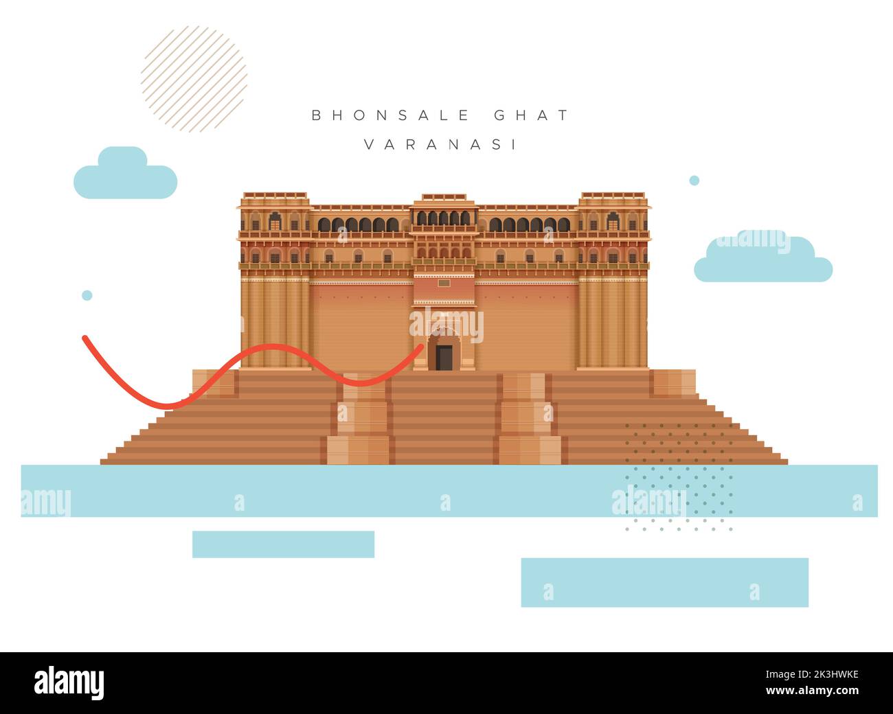 Bhonsale ghat Stock Vector Images - Alamy