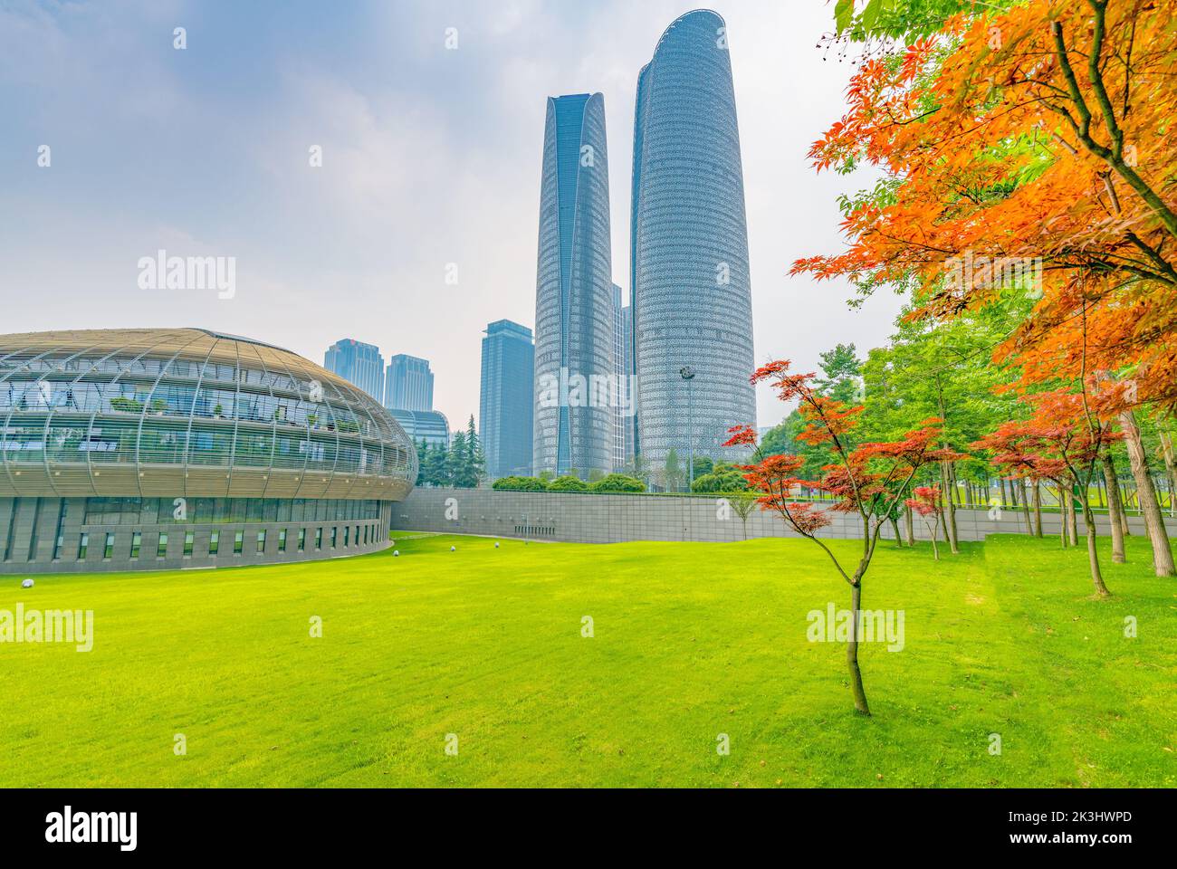 Urban Scenery of Chengdu, Sichuan Province, China Stock Photo - Alamy