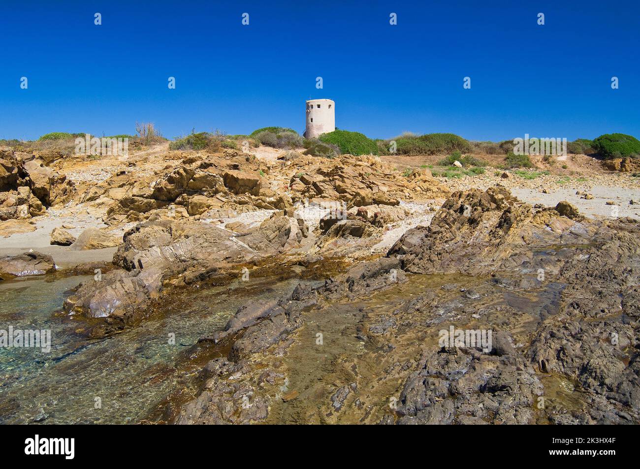 Porto Corallo Coastal Tower, Villaputzu, Provincia di Cagliari ...