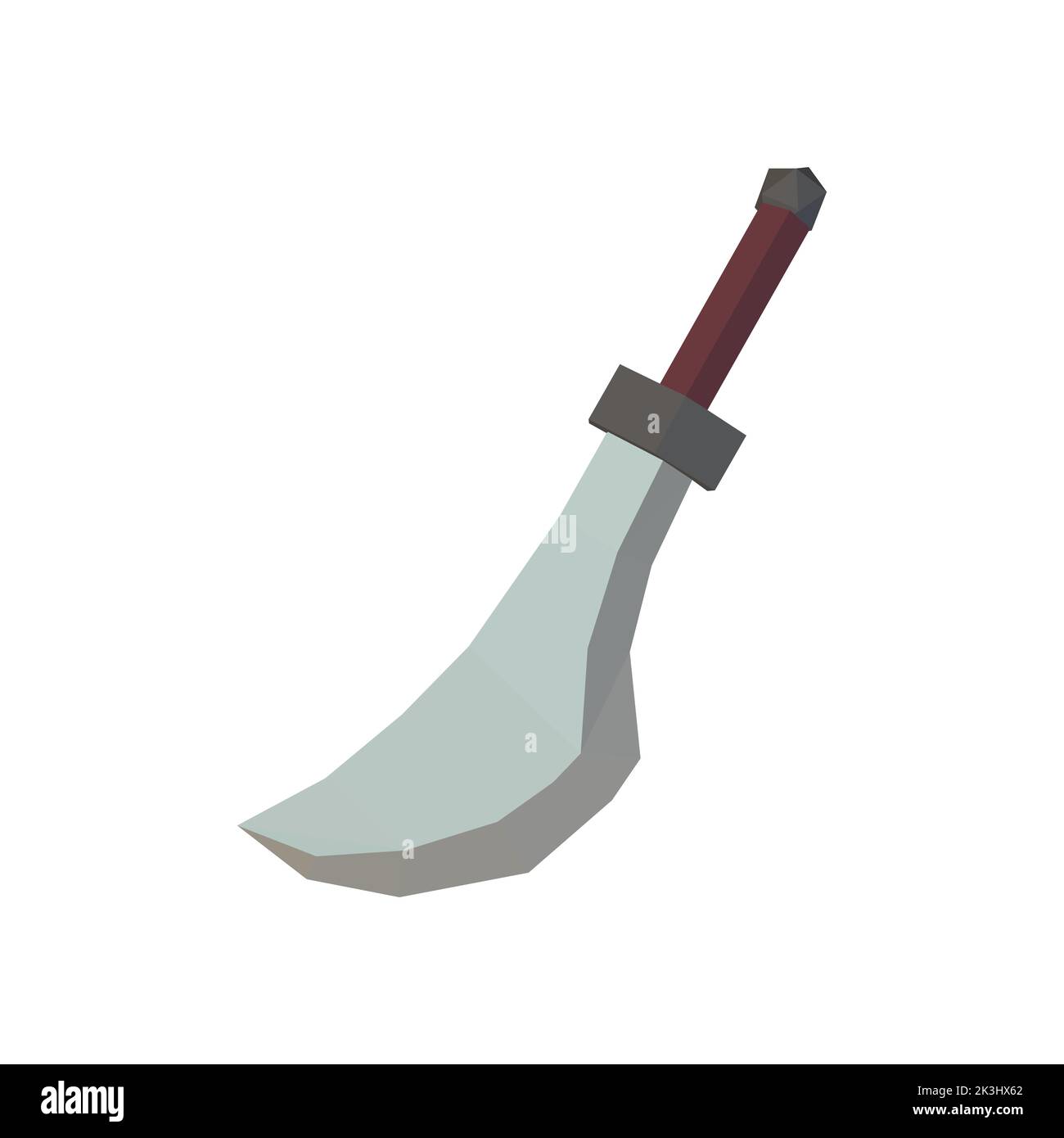 cartoon game sword, Swords in flat style, Cartoon sword for a game on ...