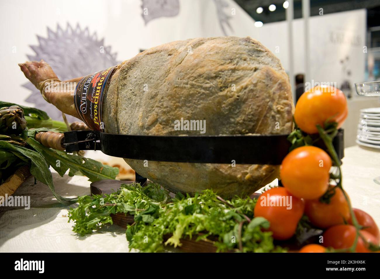 Prosciutto Sardo, Villagrande Strisaili, Ogliastra, Sardinia, Italy ...