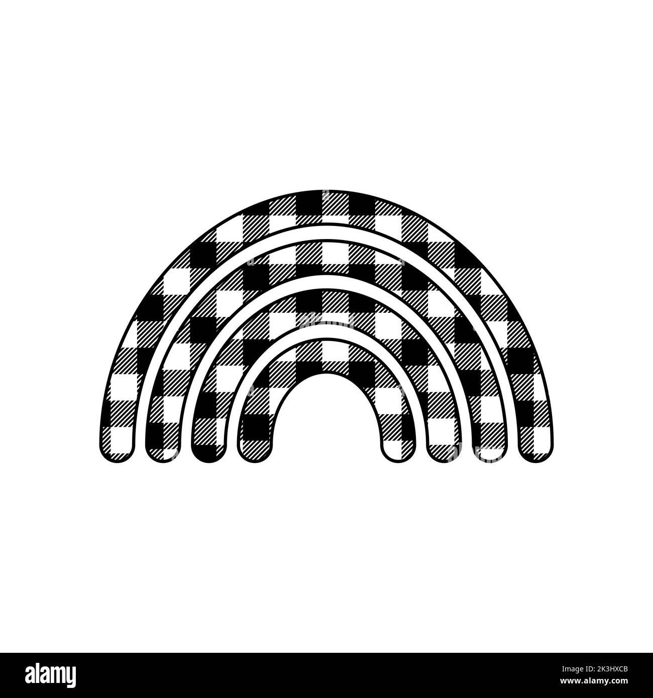 Boho rainbow Black and White Stock Photos & Images - Alamy