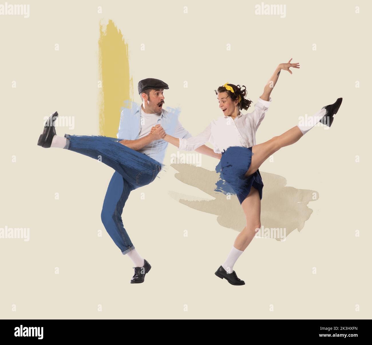 Woman swing fashion magazine hi-res stock photography and images - Alamy