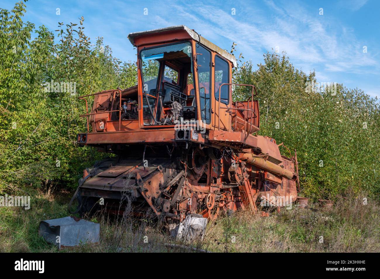 Old agricultural machinery factory hi-res stock photography and images ...