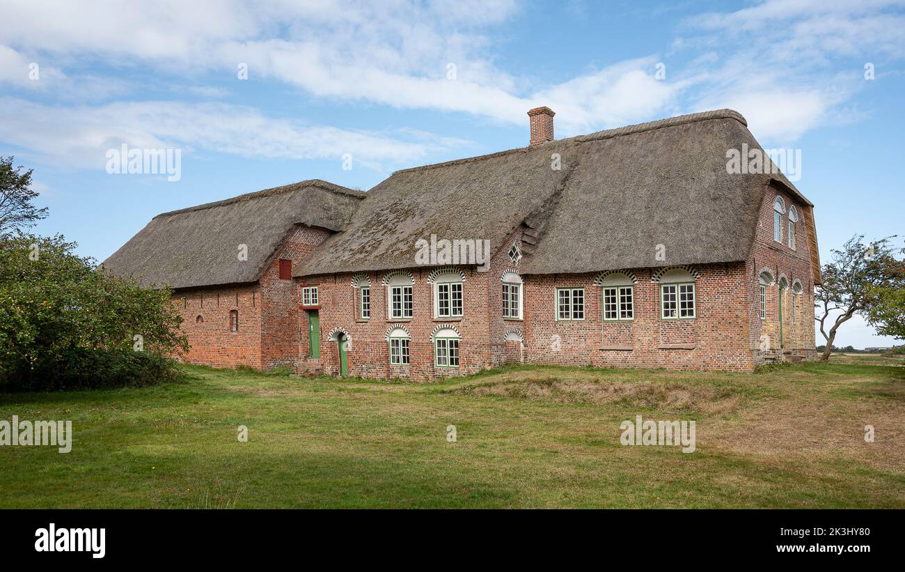 Nationalmuseets Kommandørgård Rømø, Denmark, September 15, 2022 Stock ...