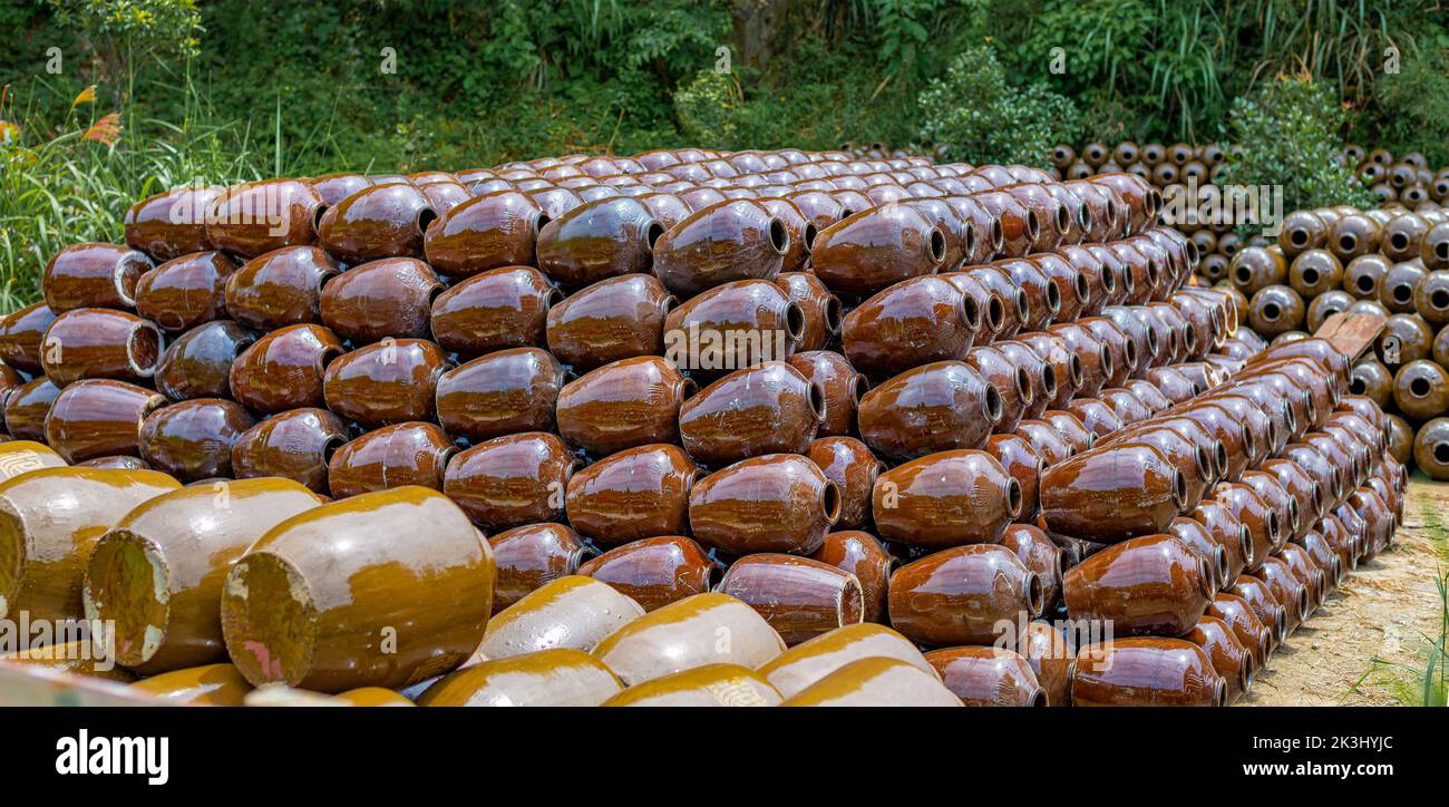Jars containers rows hi-res stock photography and images - Alamy
