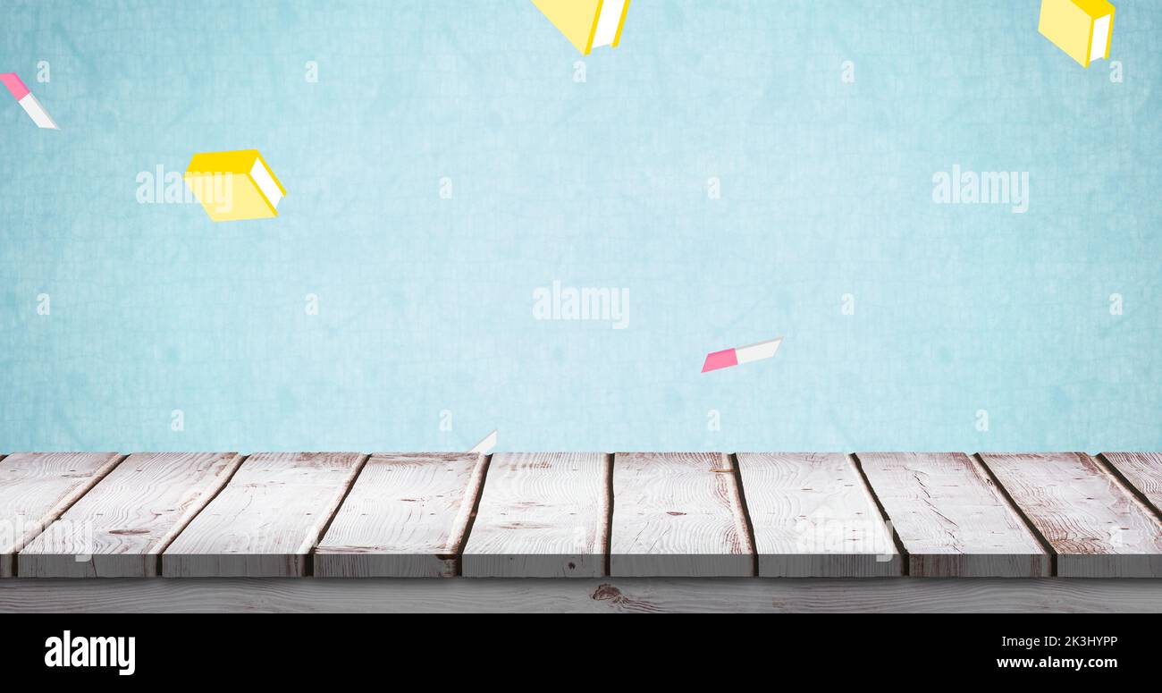 Books Falling Off Shelf Cartoon