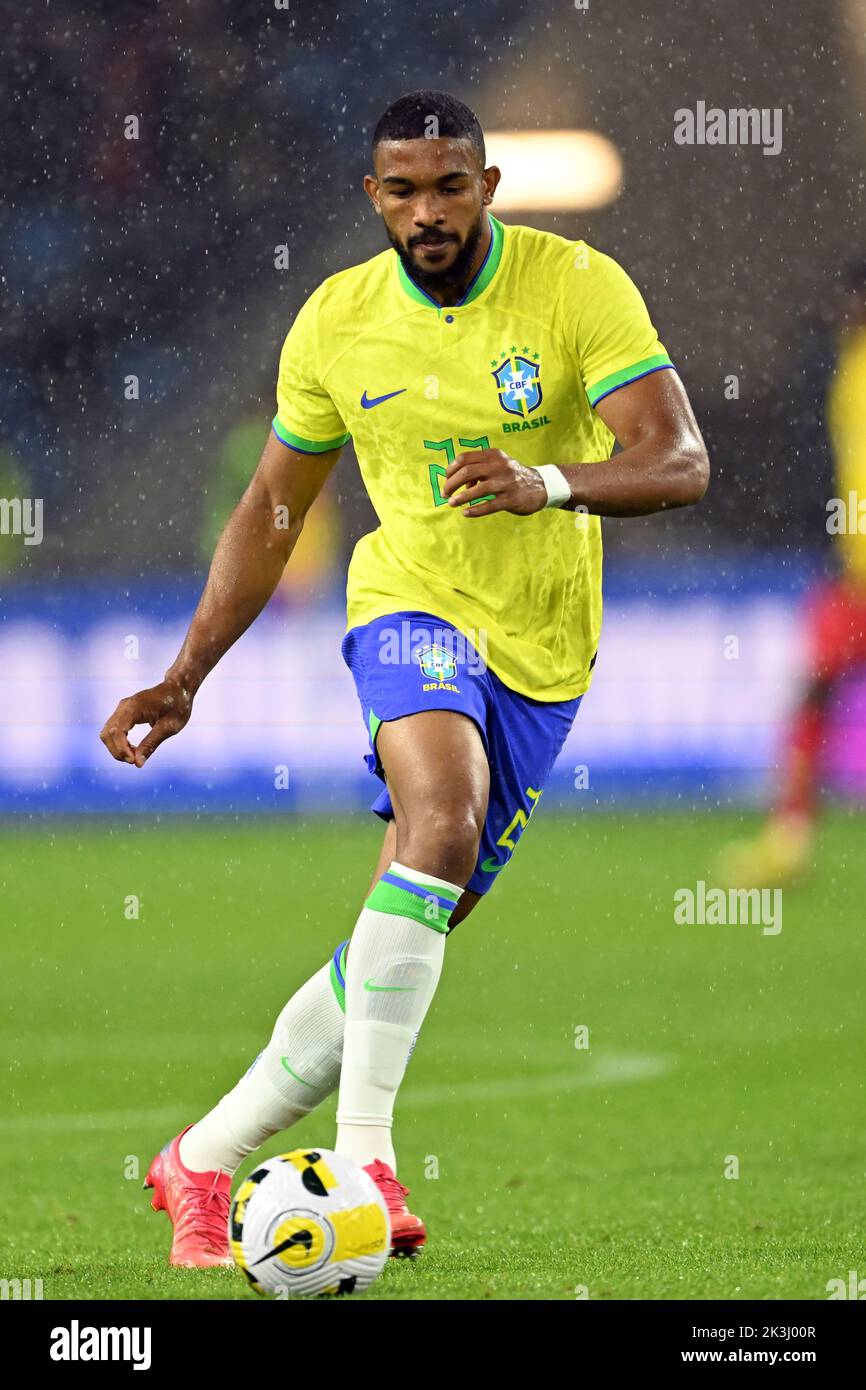LE HAVRE - Bremer of Brasil during the International Friendly match ...