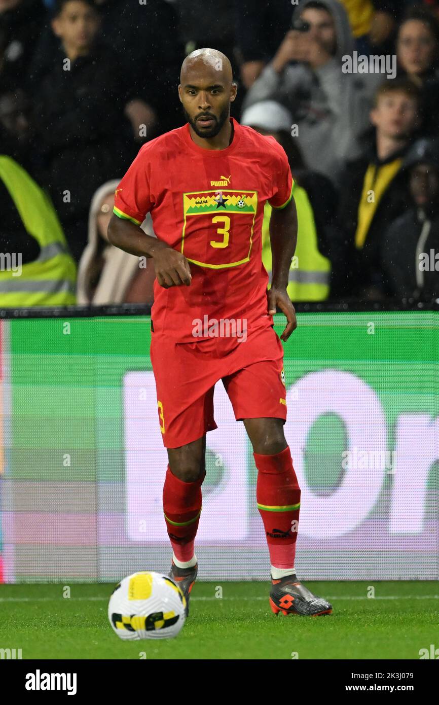 LE HAVRE - Denis Odoi of Ghana during the International Friendly match ...