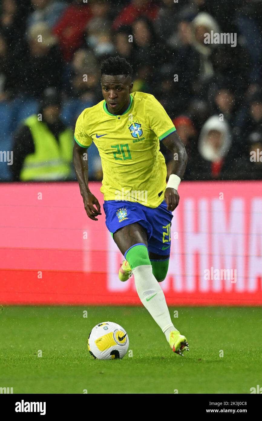 LE HAVRE - Vinicius junior of Brasil during the International Friendly ...