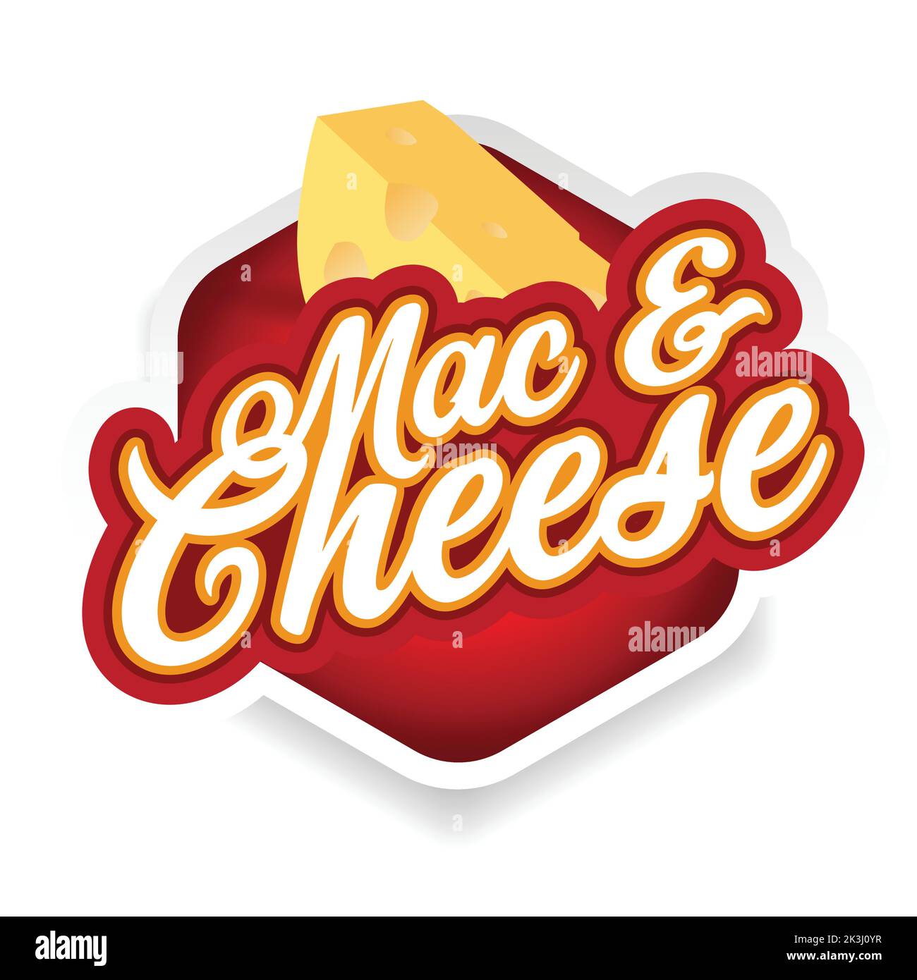 macaroni and cheese sign vintage Stock Vector Image & Art - Alamy