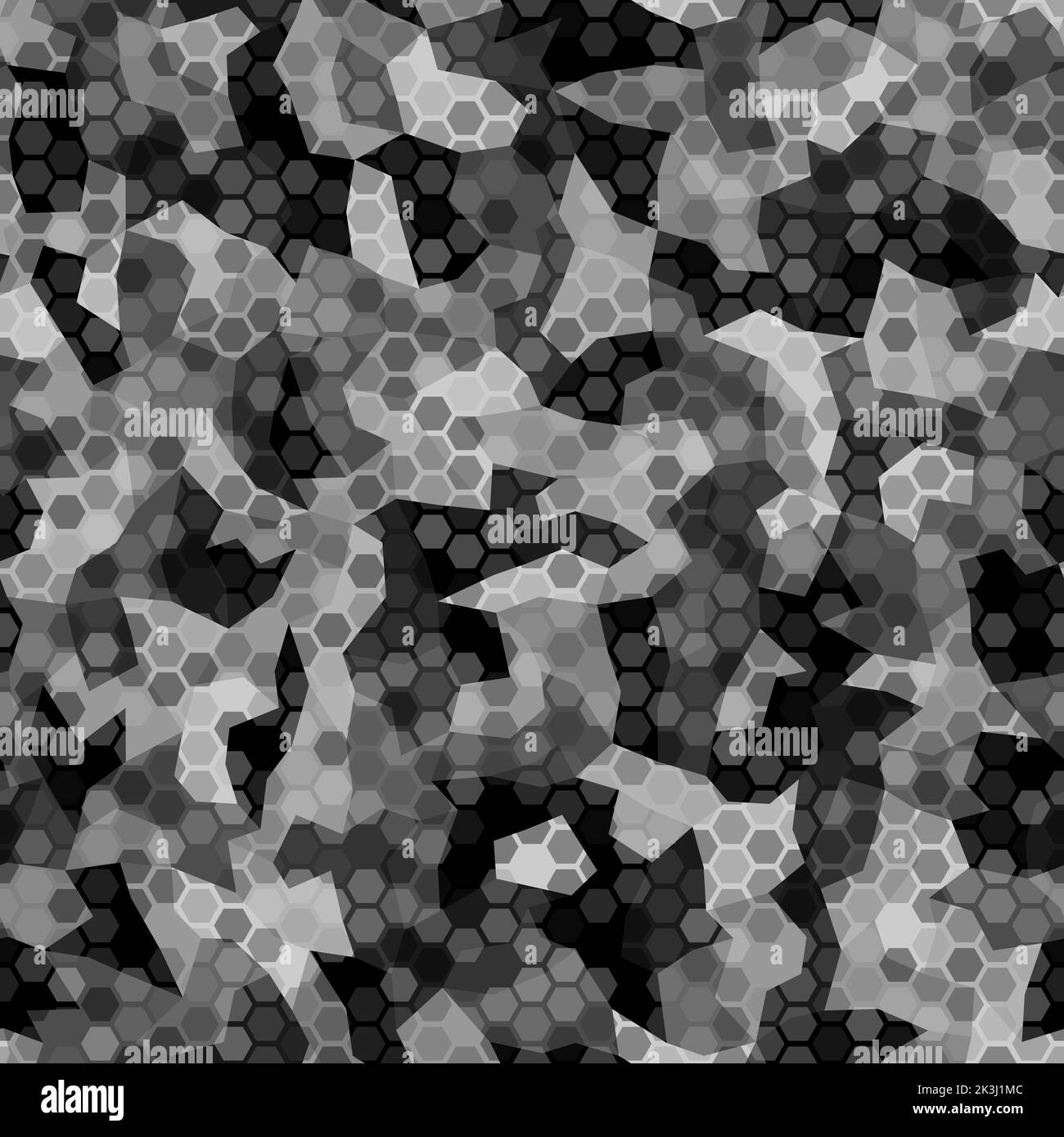 Texture Military Camouflage Seamless Pattern Abstract Army Vector