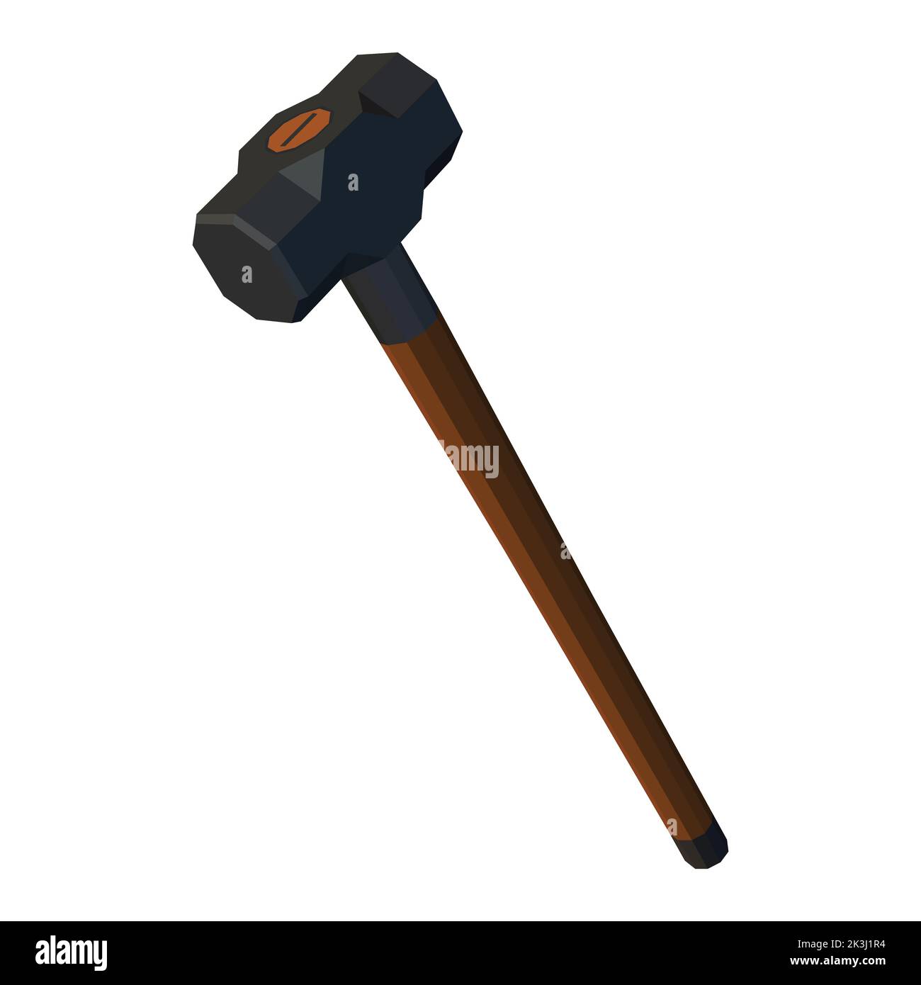 Sledgehammer, hammer, tool, hammer vector, Sledgehammer isolated on ...