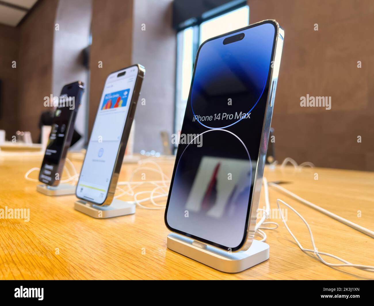 Paris, France - Sep 16, 2022: Hero object shot - The Apple Computers ...