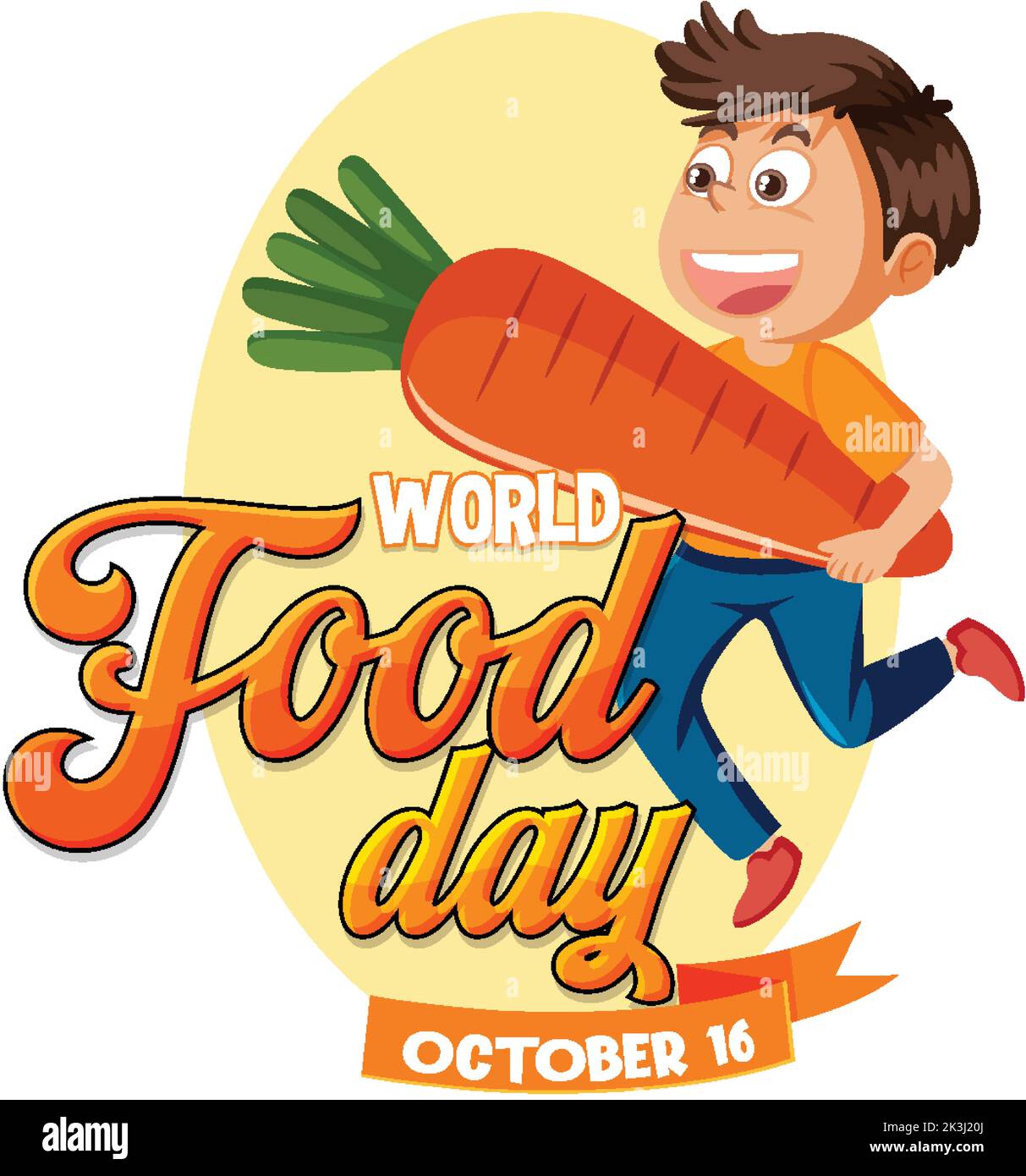 World food day text design illustration Stock Vector Image & Art - Alamy