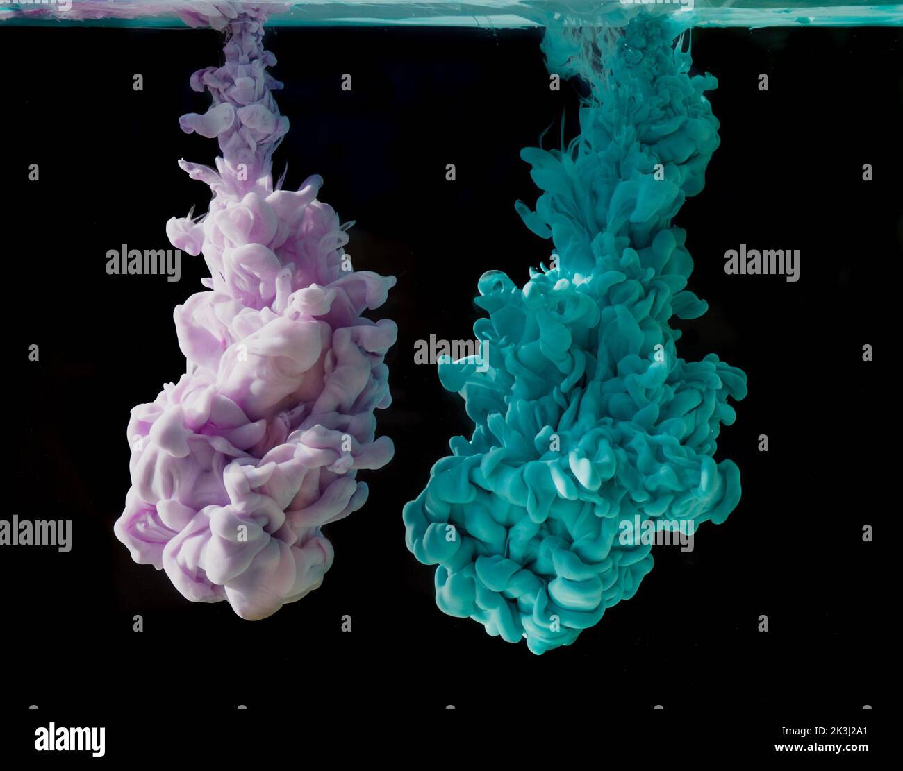 color abstraction, color mix liquid, abstract background Stock Photo ...