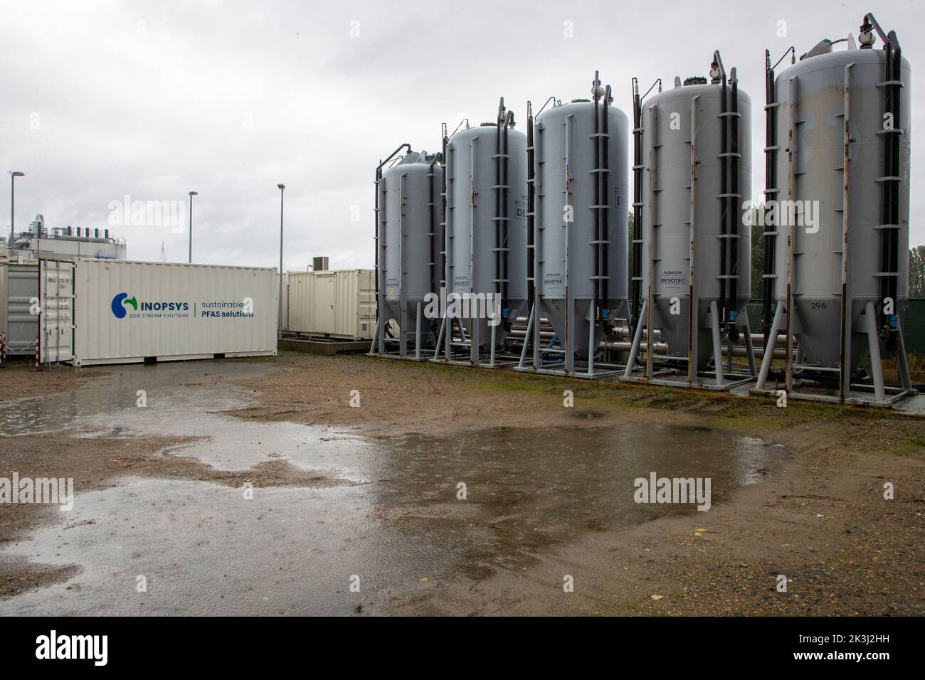 Illustration picture shows the pilot installation for effective PFAS ...