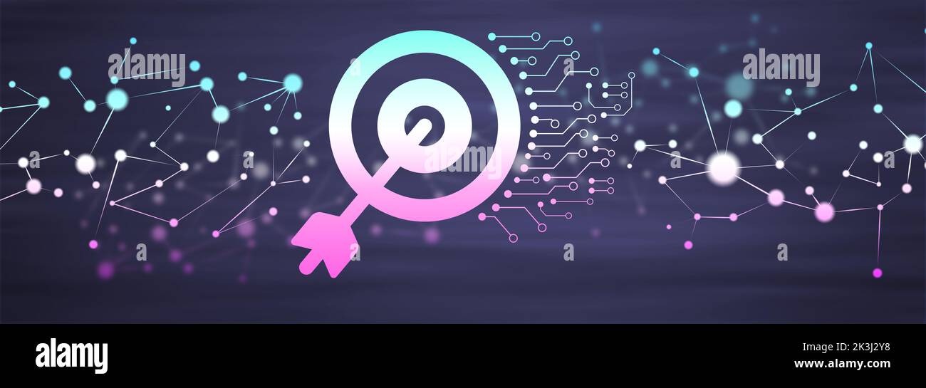 Illustration of a digital strategy concept Stock Photo - Alamy