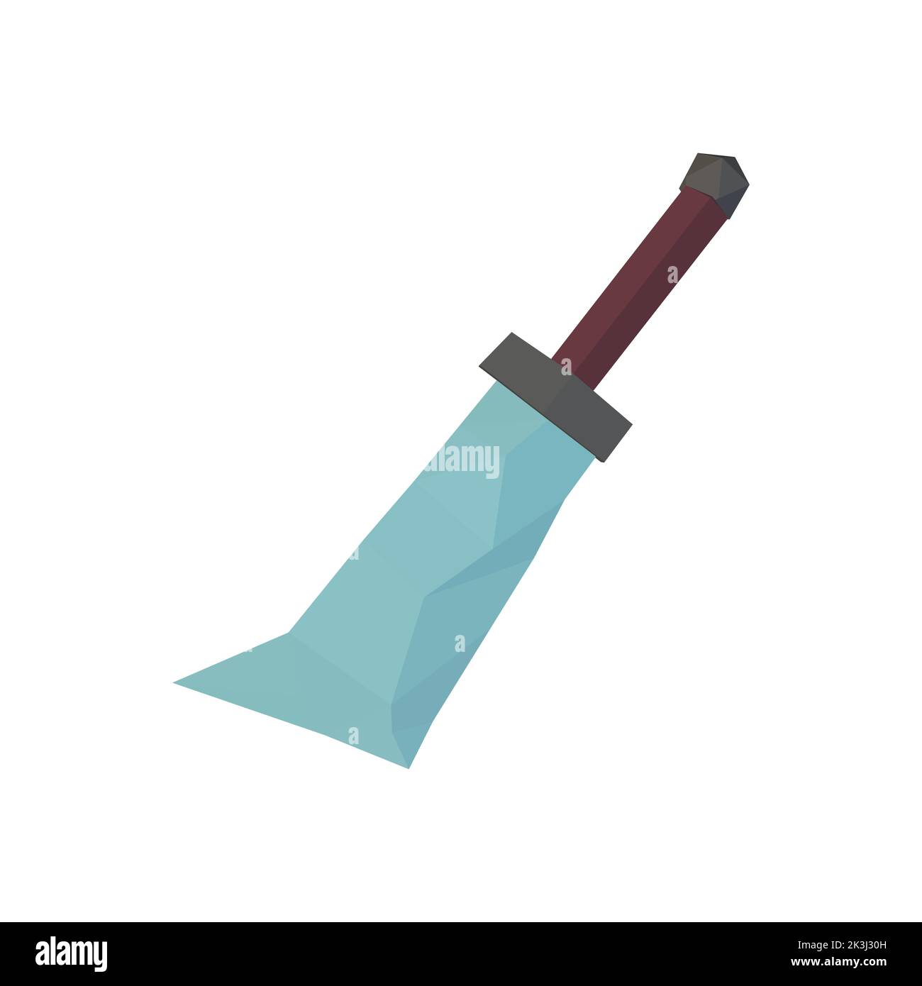cartoon game sword, Swords in flat style, Cartoon sword for a game on ...
