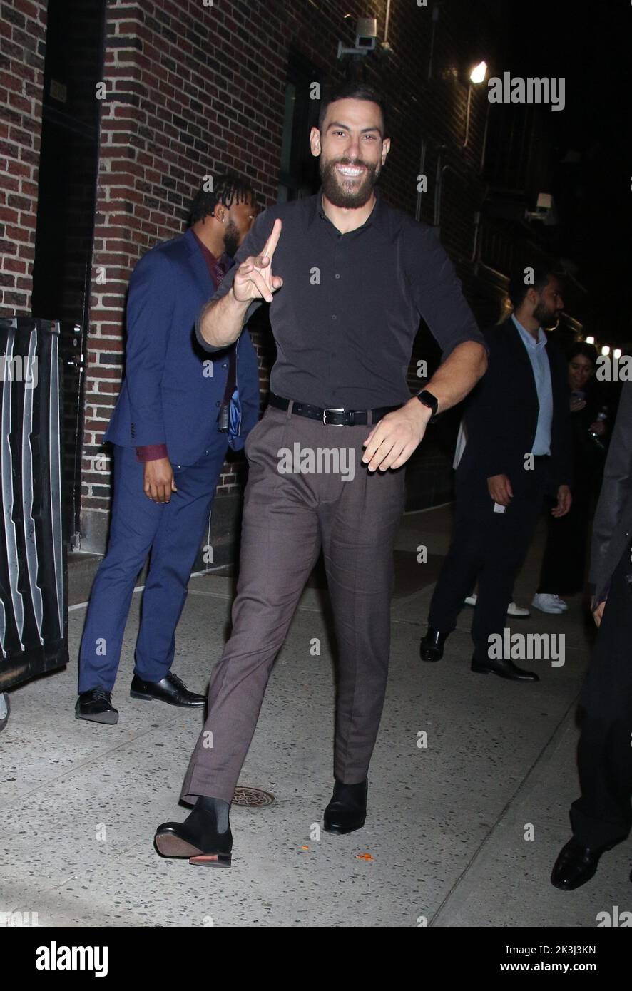 New York, NY, USA. 26th Sep, 2022. Zeeko Zaki and Renee Monaco at The ...