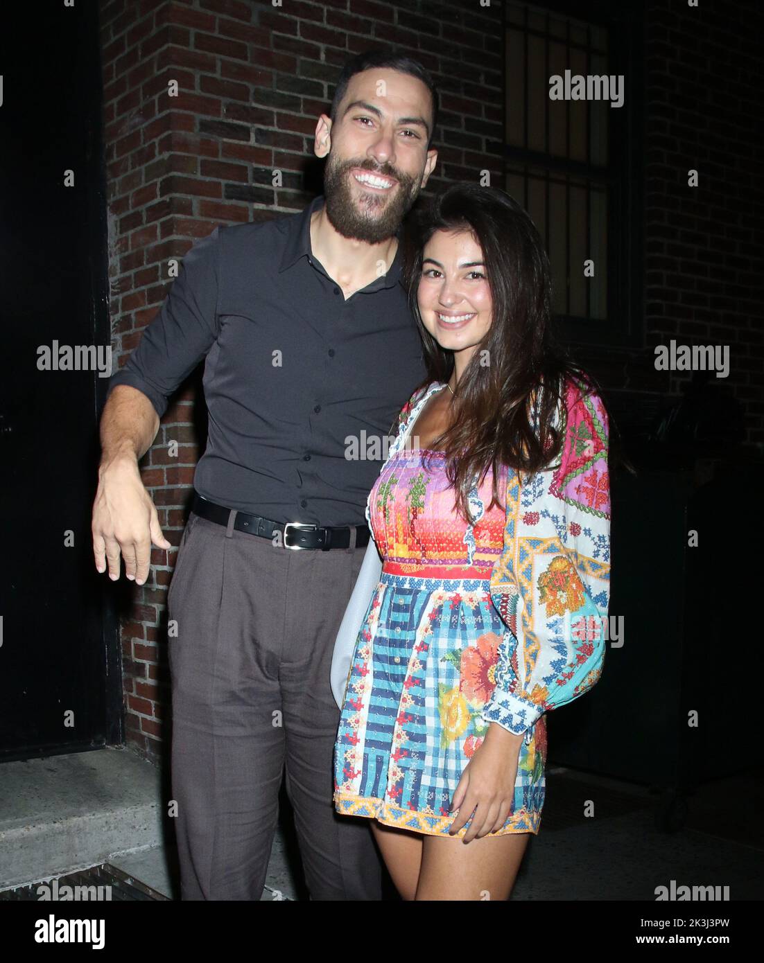 New York, NY, USA. 26th Sep, 2022. Zeeko Zaki and Renee Monaco at The ...